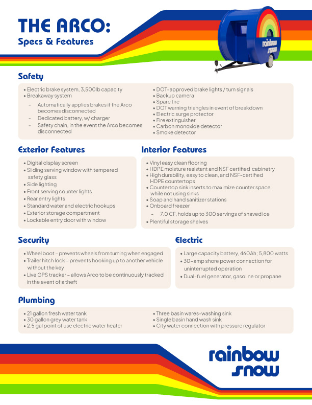 Rainbow Snow | The Arco Iris